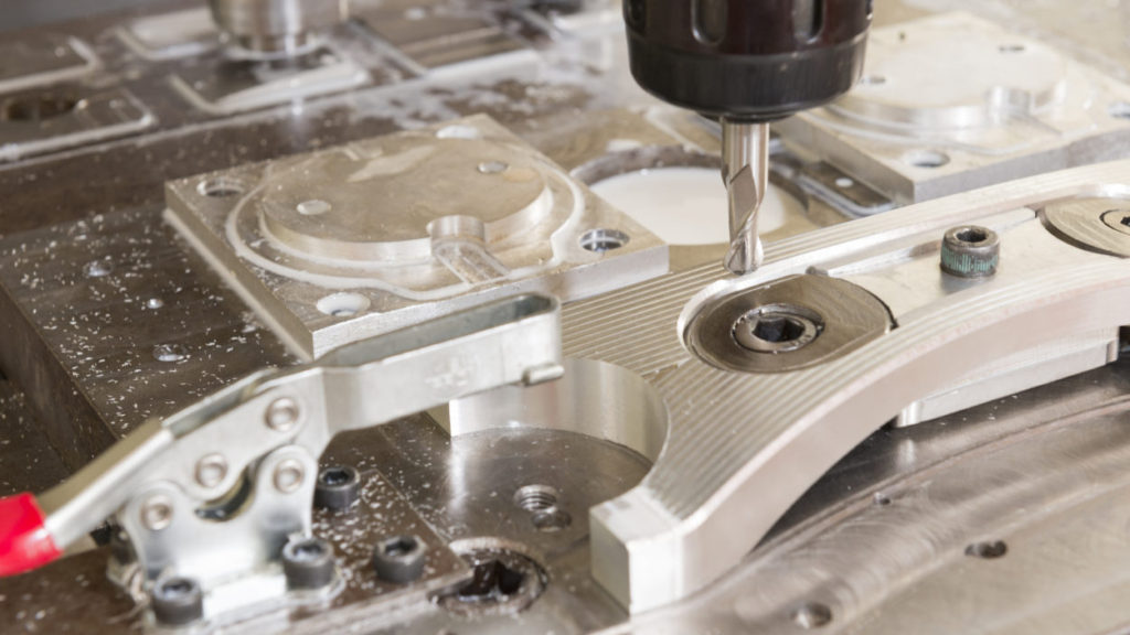 The CNC milling machine with the ball end-mill – ダイセ キズナ マシニング 株式会社 東大阪 ...